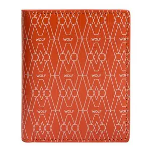Wolf Signature Id Card Case - Orange