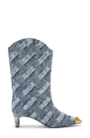 Patchwork Boots For Women