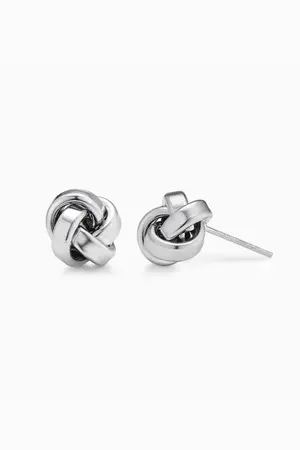 ORADINA Eternal Knot Stud Earrings