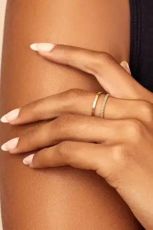 ORADINA 14k Twin Set Ring