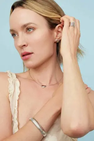 ORADINA Sterling Lattice Ring