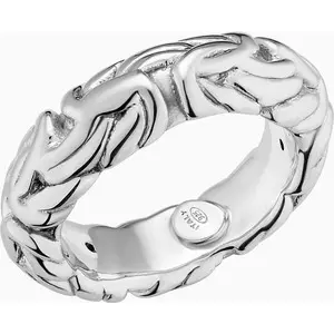ORADINA Sterling Byzantine Artisan Ring - Silver