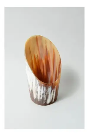 MAADILI COLLECTIVE Nestled Horn Wine Holder