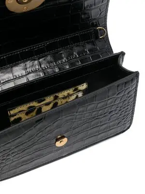 Roberto Cavalli Tiger-plaque Crossbody Bag