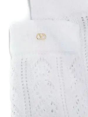 Valentino Garavani Cotton Socks - Neutrals