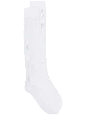 Valentino Garavani Cotton Socks - White