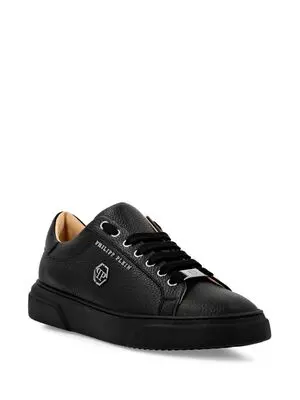 Philipp Plein Hexagon Logo Sneakers - Black