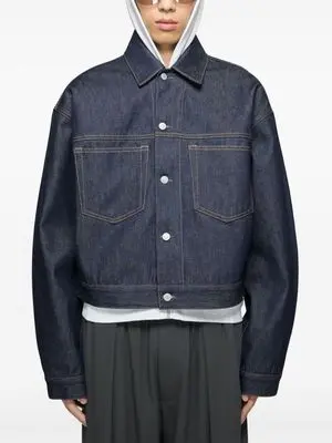 Acne Studios Cropped Denim Jacket