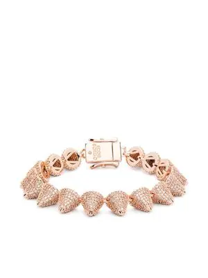 Eddie Borgo Pavé Cone Bracelet - Pink