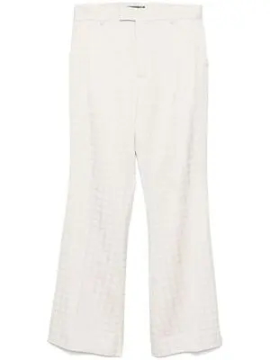 Amiri Ma-monogram Flared Trousers