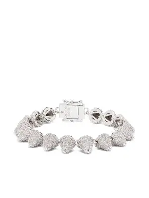 Eddie Borgo Pavé Cone Bracelet - Silver