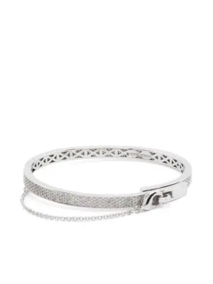 Eddie Borgo Pavé Safety Chain Bracelet - Silver