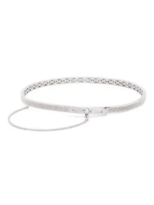 Eddie Borgo Pavé Safety Chain Choker - Silver