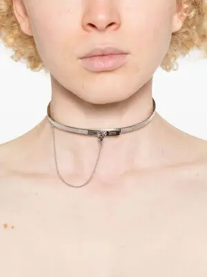Eddie Borgo Pavé Safety Chain Choker