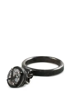 DETAJ Crystal Ring - Silver