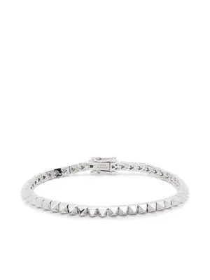 Eddie Borgo Pyramid Tennis Bracelet - Silver
