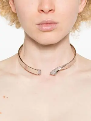 Eddie Borgo Pavé Folded Collar