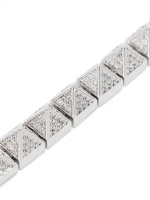 Eddie Borgo Pavé Pyramid Bracelet
