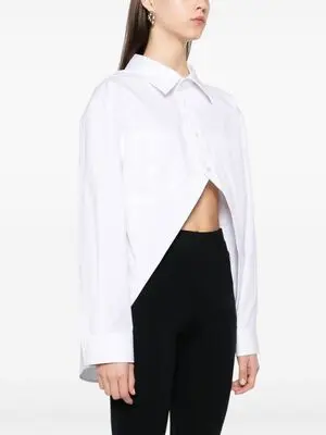 Alexander Wang Exaggerated Split Front Shirt