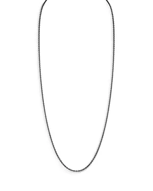 Walters Faith 18k Gold Cable Link Chain Necklace - Black