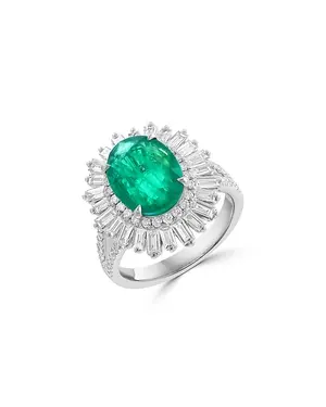 Emerald Diamond Rings