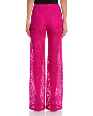 L'AGENCE Livvy Lace Straight Leg Trousers