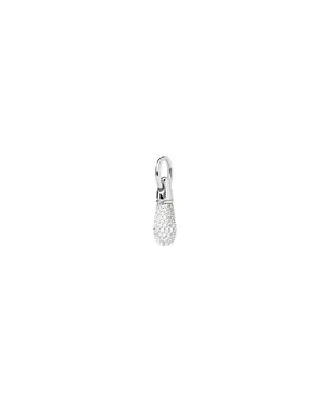 PDPAOLA Pavé Drop Pendant - Silver