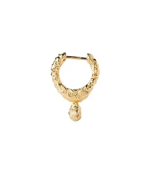 PDPAOLA Lava Single Hoop Earring - Gold