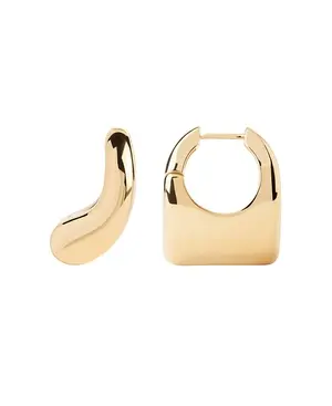 PDPAOLA Ibiza Hoop Earrings - Gold
