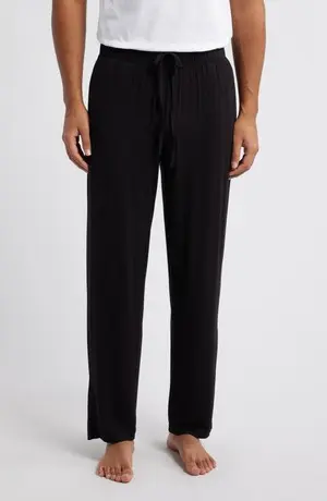 Nordstrom Moonlight Eco Stretch Modal Pajama Pants - Black