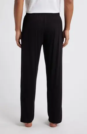 Nordstrom Moonlight Eco Stretch Modal Pajama Pants - Black