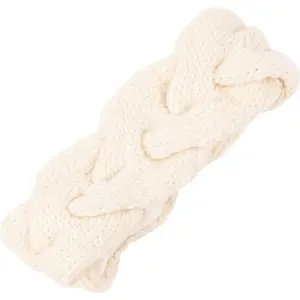 NIRVANNA DESIGNS Braided Headband - White