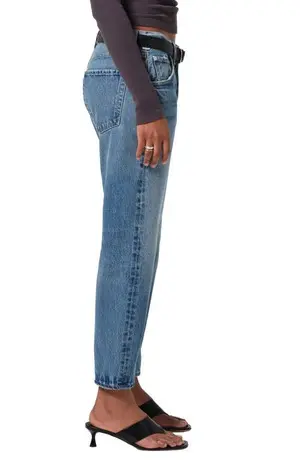 Citizens Of Humanity Winslow High Waist Crop Boyfriend Jeans - Pacifica