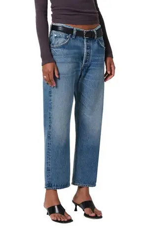 Citizens Of Humanity Winslow High Waist Crop Boyfriend Jeans - Pacifica