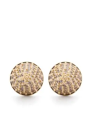 Eddie Borgo Eddie Borgo Pavé Cone Stud Earrings Gold