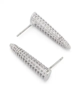 Eddie Borgo Spike Stud Earrings - Silver