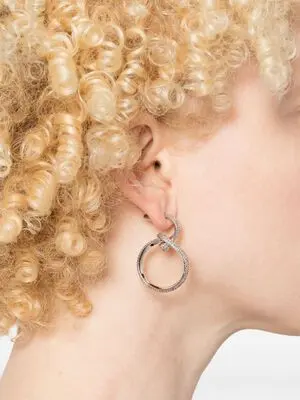 Eddie Borgo Pavé Hoop Earrings