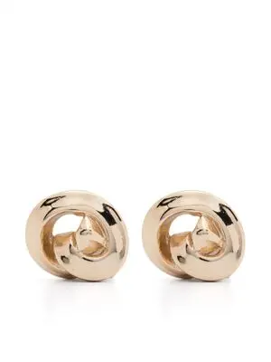 Eddie Borgo Knotted Stud Earrings - Gold