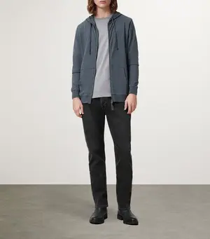 ALLSAINTS Brace Zip-up Hoodie In Organic Cotton