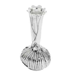 Christofle Plated Onion Vase