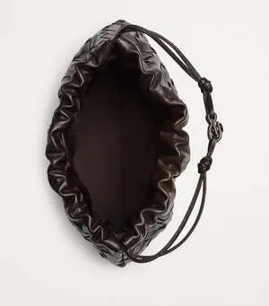 Bottega Veneta Woven Leather Shoulder Bag - Brown