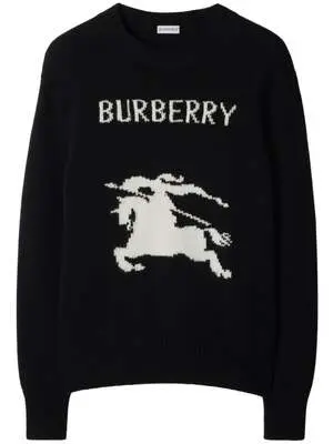 Burberry Wool And Cashmere Sweater - Black