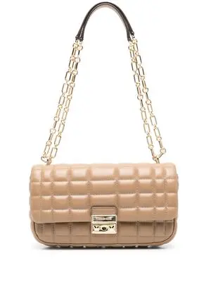 Michael Kors Large Tribeca Shoulder Bag - Neutrals
