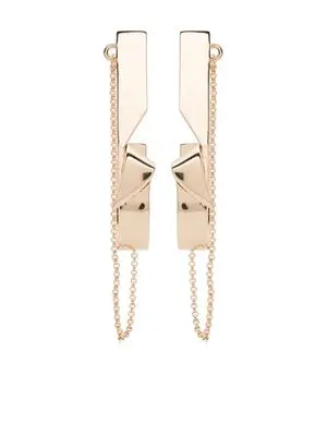 Eddie Borgo Folded Earrings - Gold