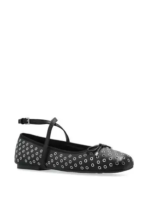Michael Kors Collette Ballet Flats - Black