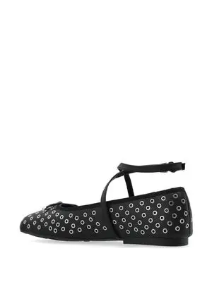 Michael Kors Collette Ballet Flats - Black