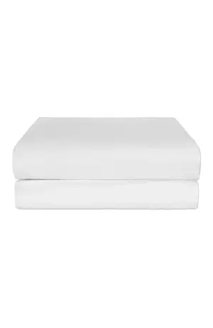 FLUFFCO | HOTEL COMFORT Flat & Fitted Sheet Set