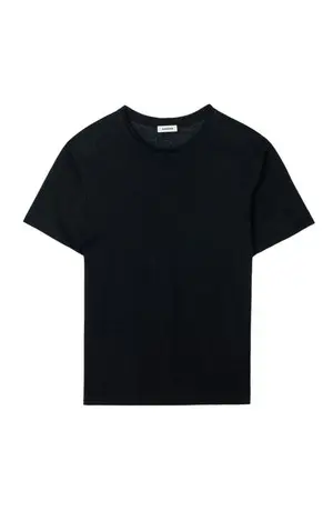 Sandro Certified Linen T-shirt - Black