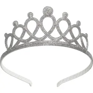 SWEET WINK Tiara Headband - Silver