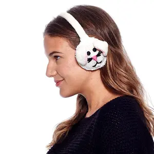 NIRVANNA DESIGNS Bunny Earmuffs - White